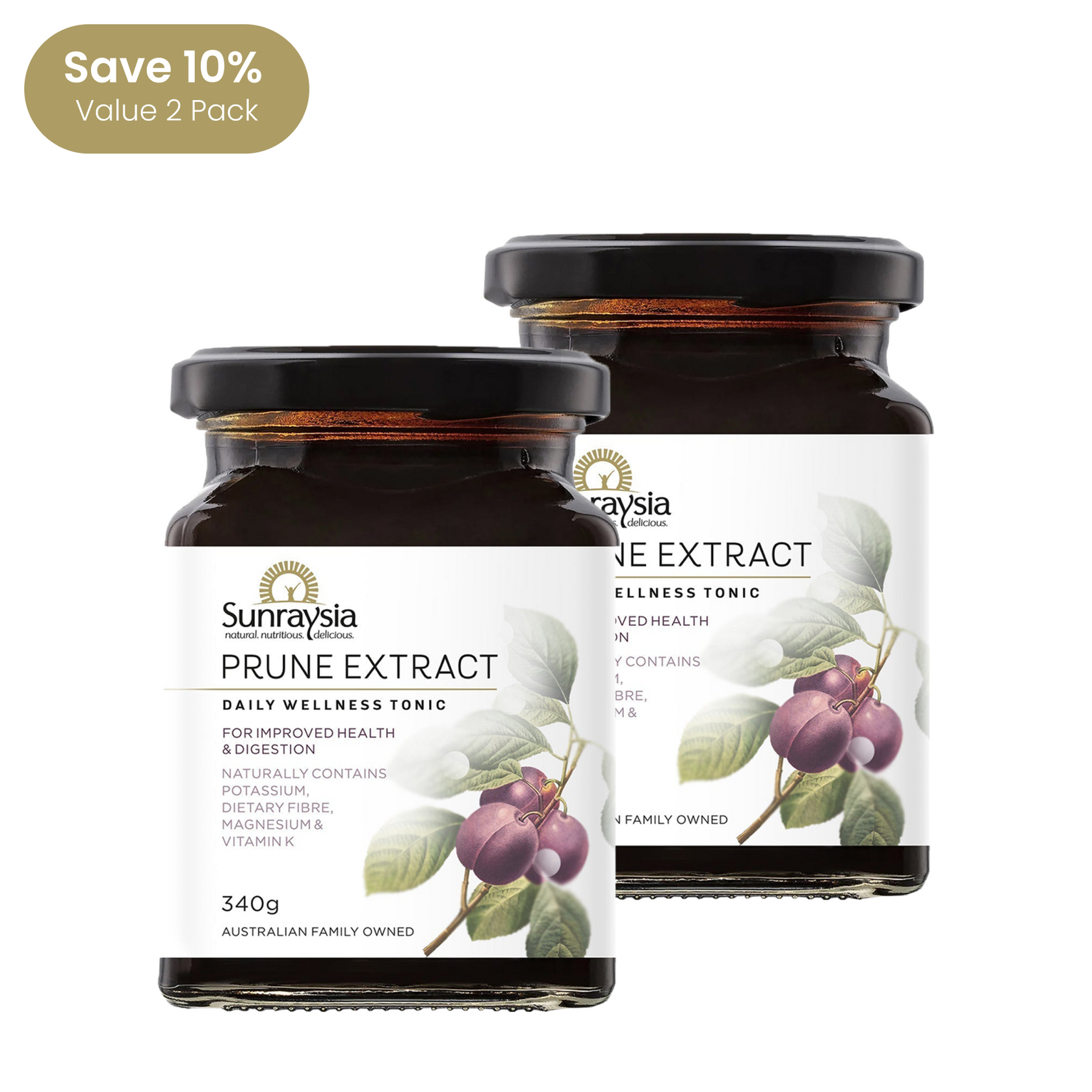 Sunraysia Prune Extract Natural Constipation Relief 🌿